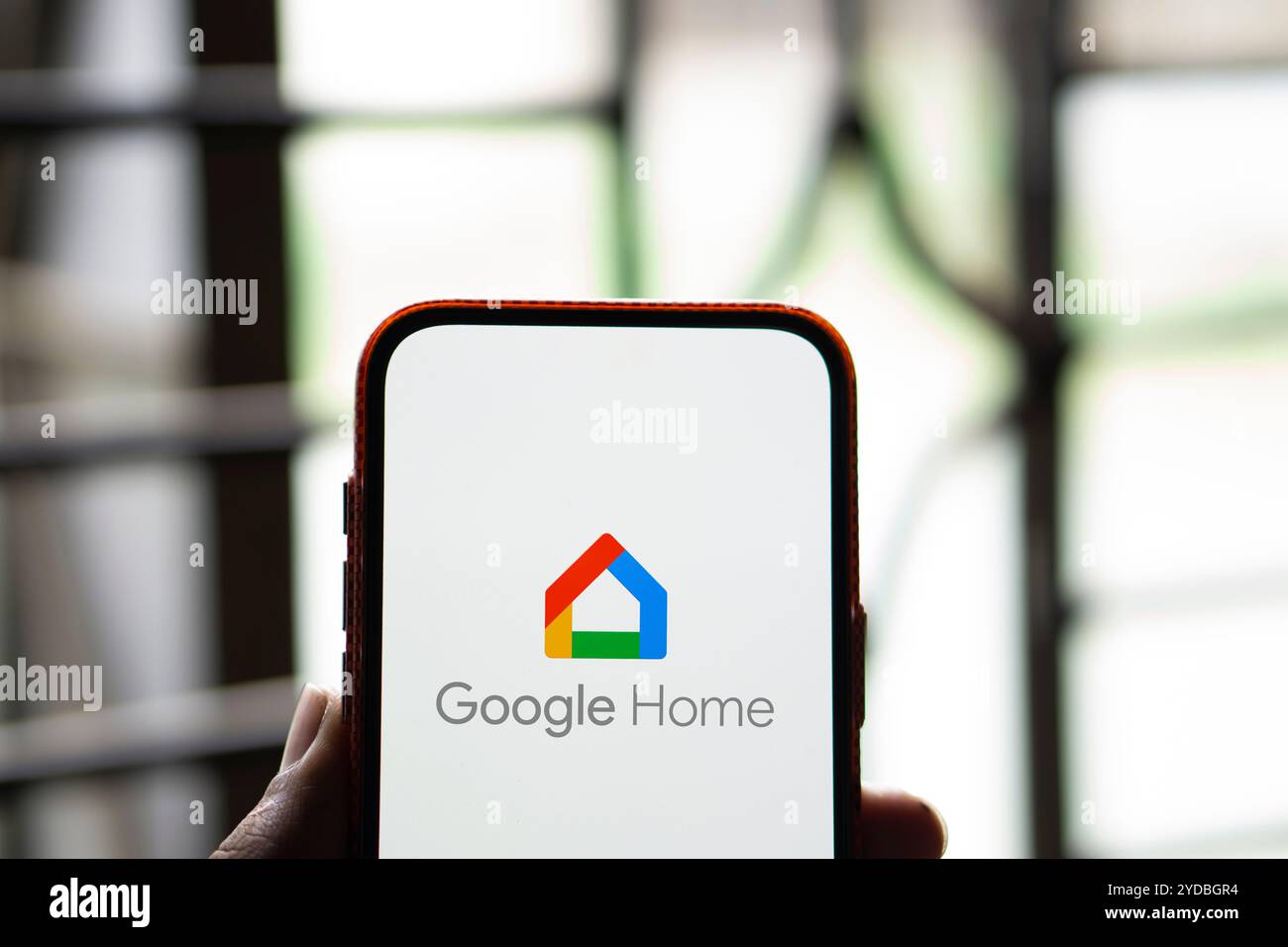 Dhaka, Bangladesh- 23 July 2024: Google Home logo is displayed on ...