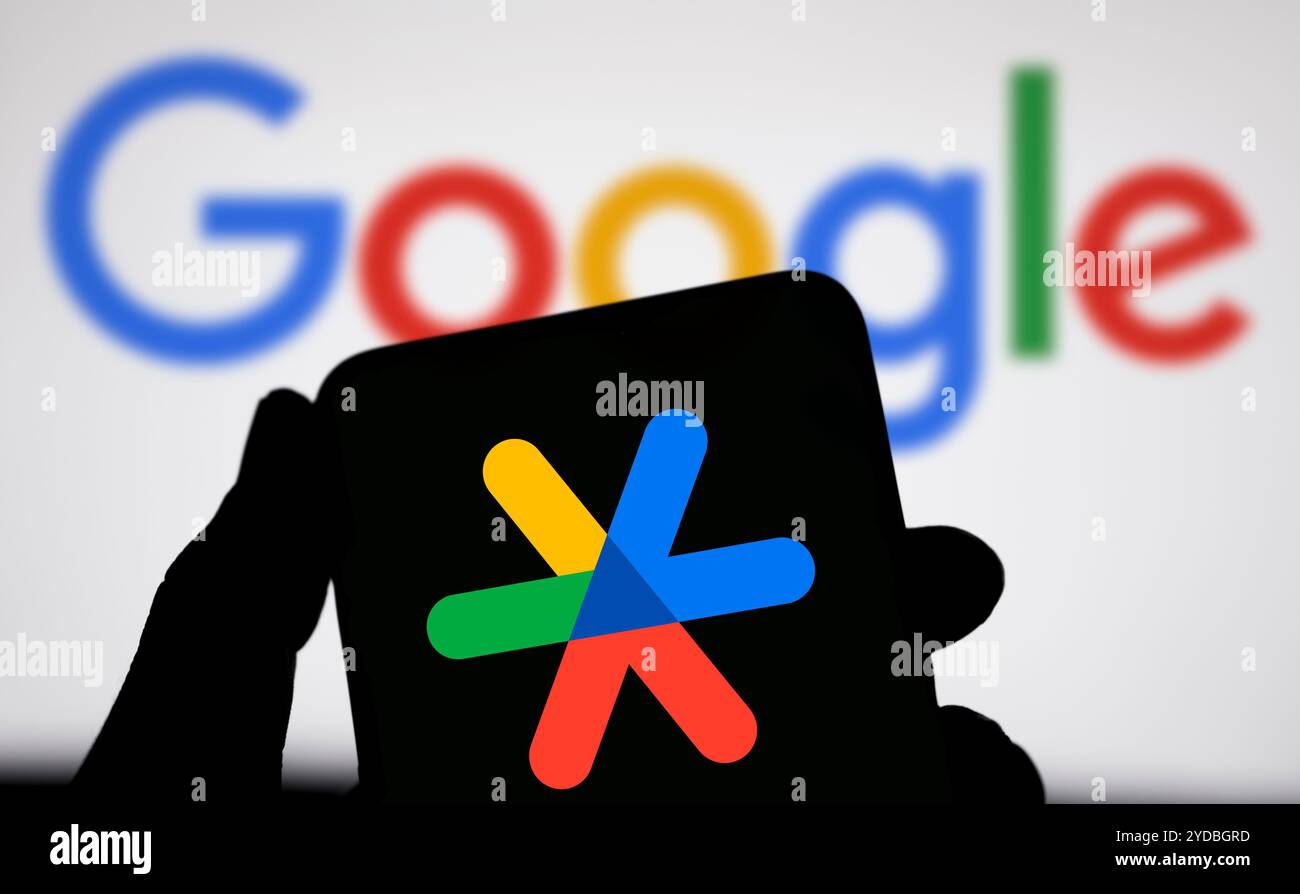 Dhaka, Bangladesh- 21 July 2024: Google Authenticator logo is displayed ...