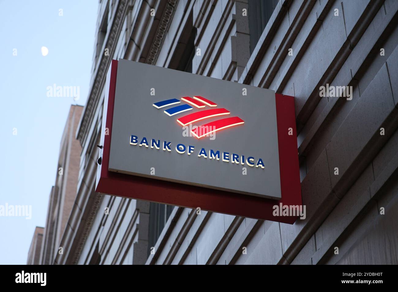 Salt Lake City,Utah,USA-June 16th 2024: Bank of America company brand ...