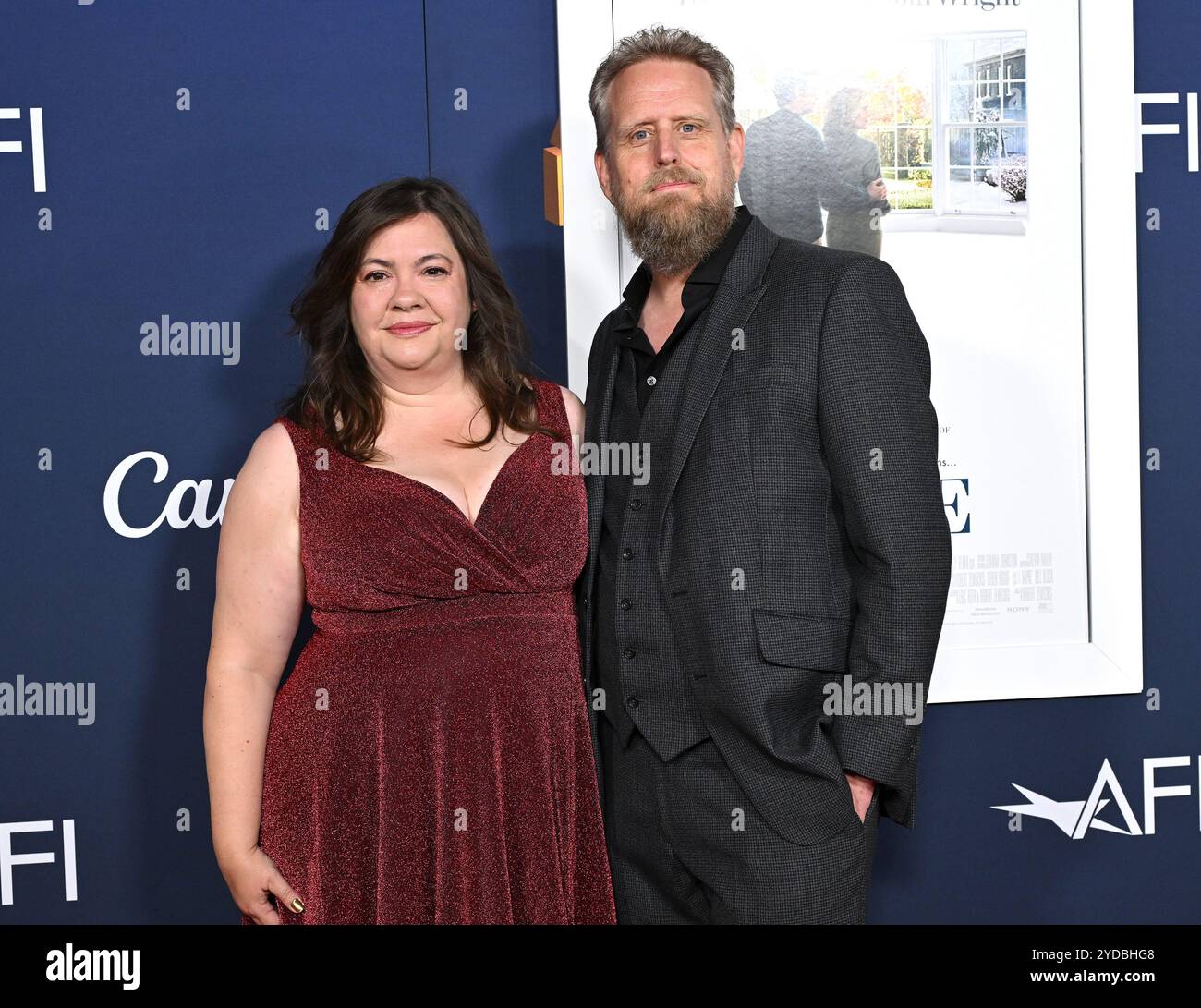 Anya Marco-Harris and Peter Harris arriving to the world premiere of ...