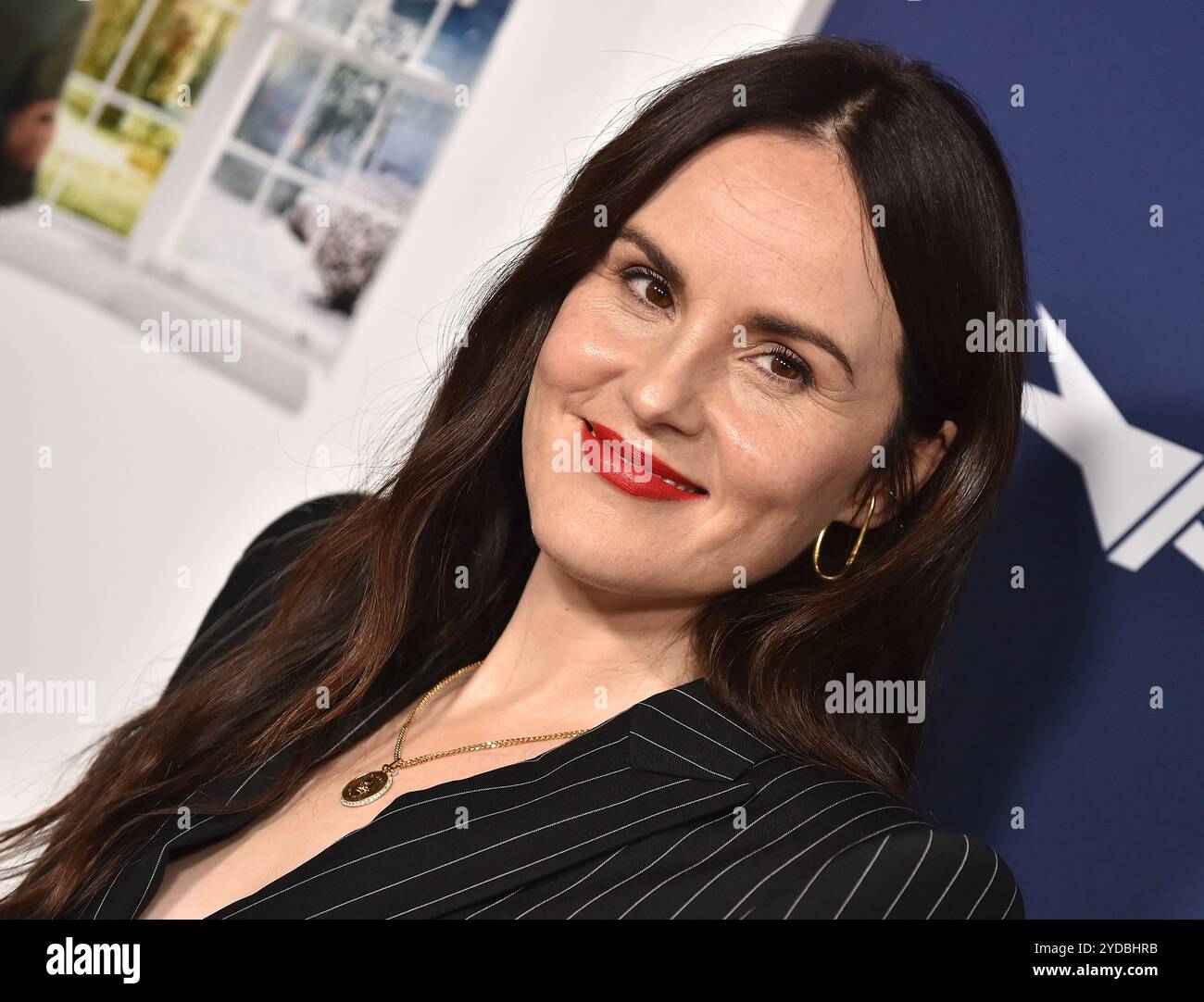 Hollywood, USA. 25th Oct, 2024. Michelle Dockery arriving to the world ...