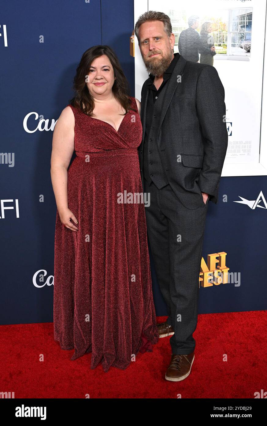 Anya Marco-Harris and Peter Harris arriving to the world premiere of ...