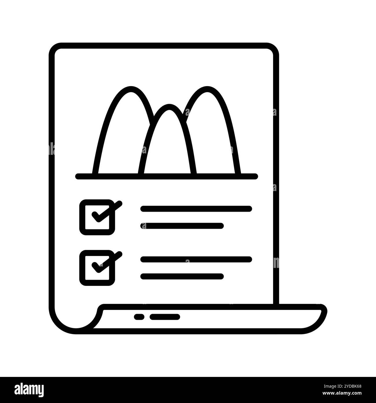 Check this amazing icon of data analytics in trendy style, premium ...