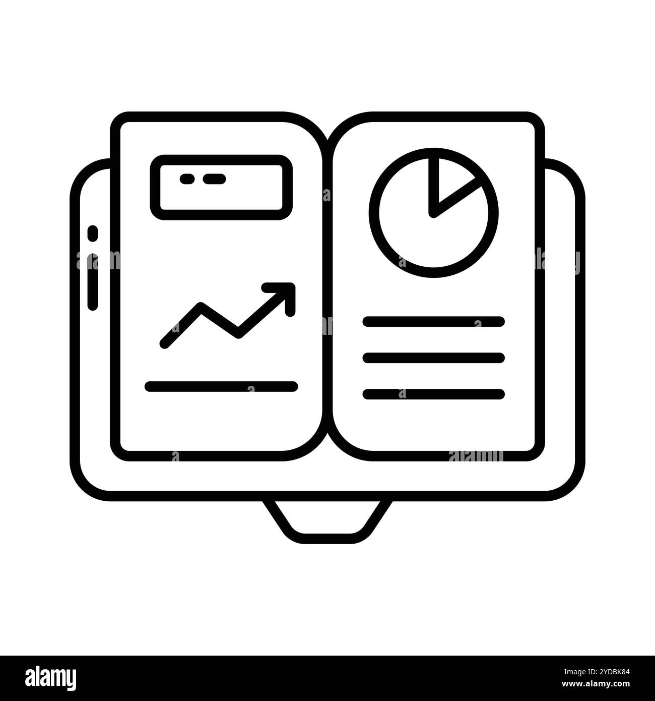 Chart graph book hi-res stock photography and images - Alamy