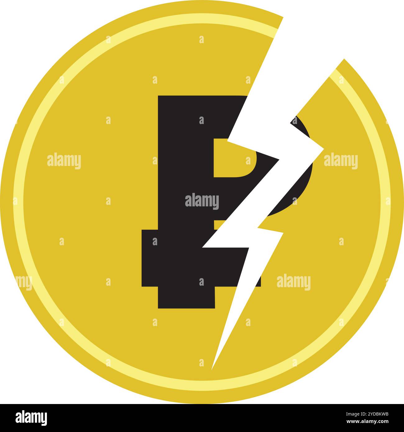 Broken ruble Stock Vector Images - Alamy
