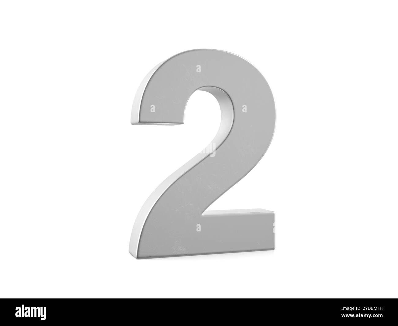 Number two illustration on Black and White Stock Photos & Images - Alamy