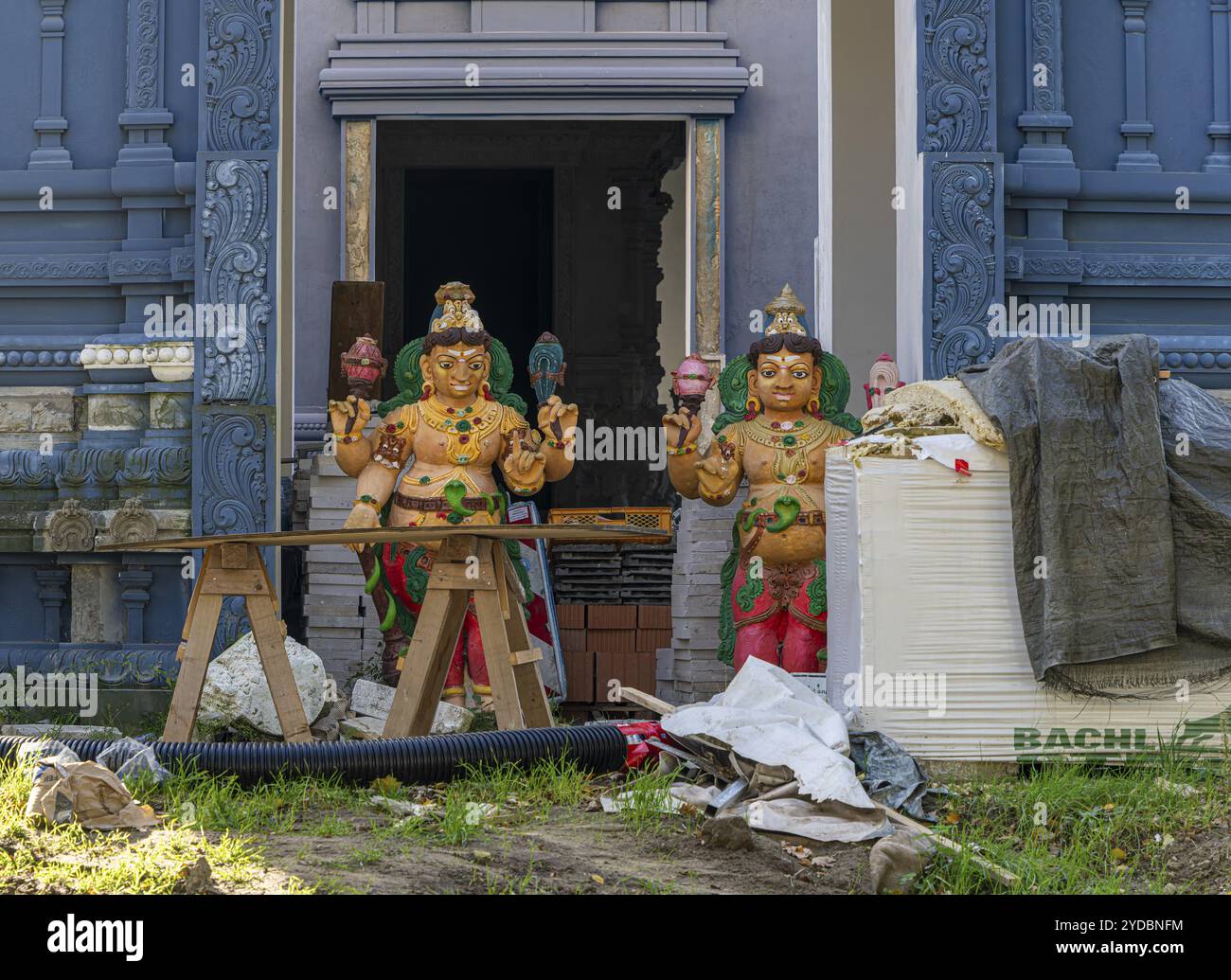 Sri Ganesha Hindu Temple, Hasenheide, Berlin, Germany, Europe Stock ...