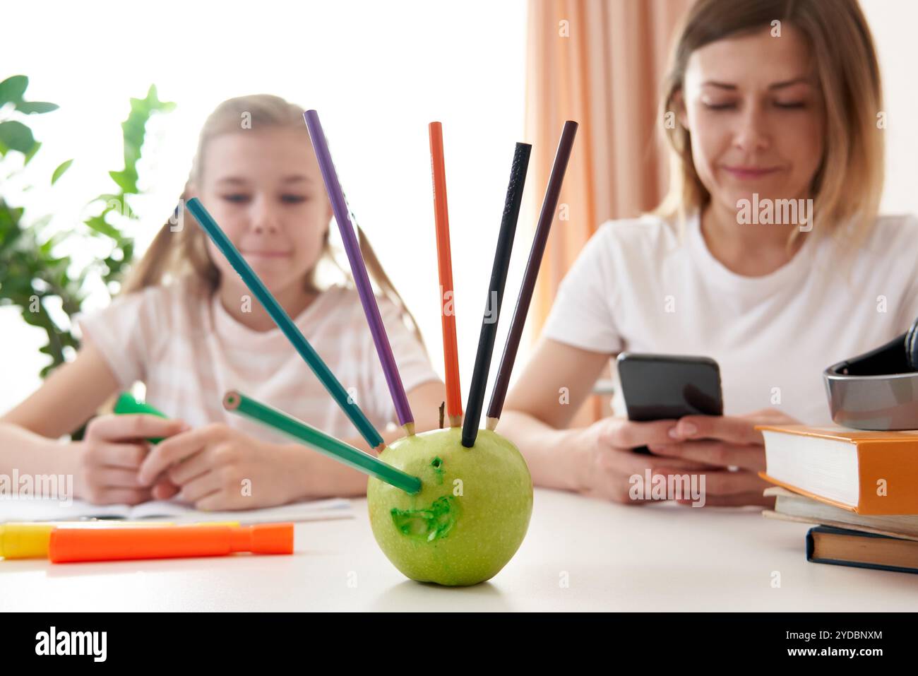 Family home having fun hi-res stock photography and images - Alamy