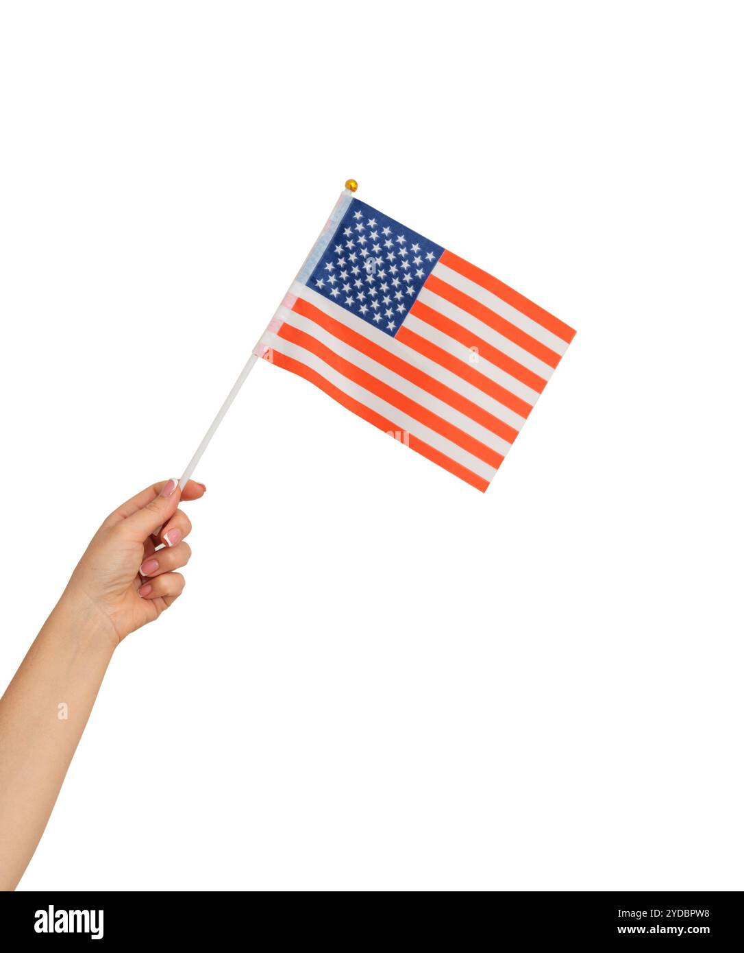 Hand holding american flag hi-res stock photography and images - Alamy