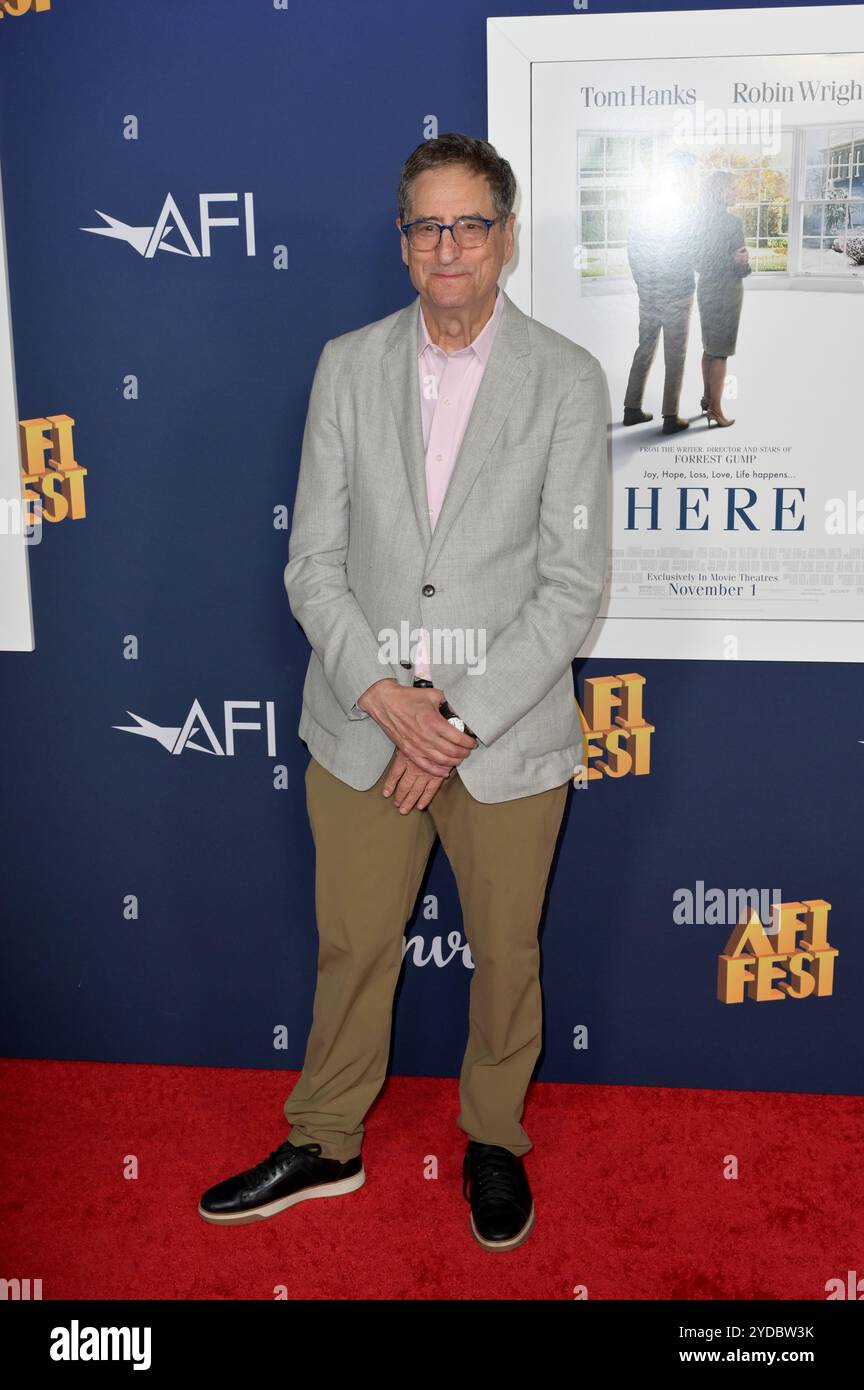 LOS ANGELES, CA. October 25, 2024: Tim Rothman at the premiere for Here ...
