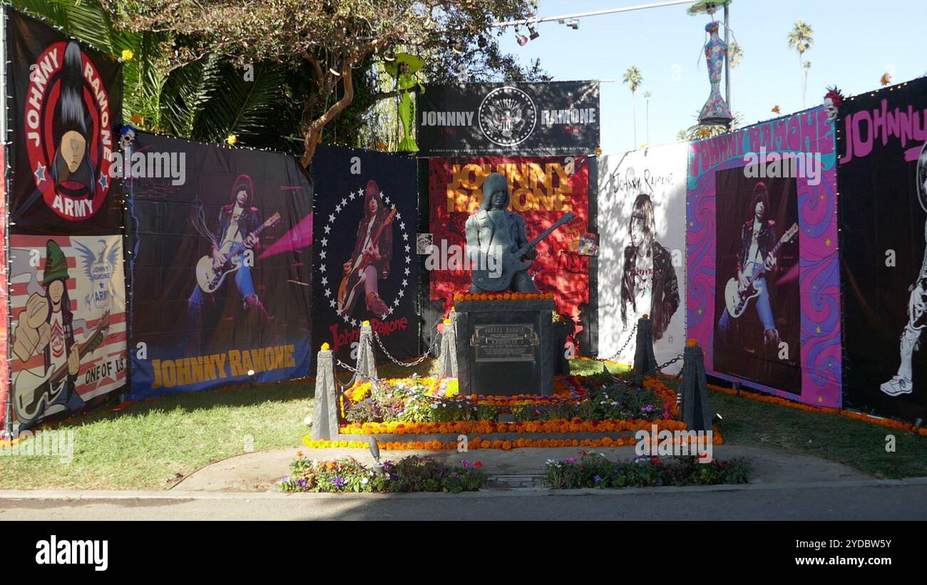 Los Angeles, California USA 25th October 2024 Musician Johnny Ramone ...