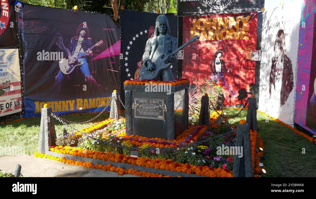Los Angeles, California USA 25th October 2024 Musician Johnny Ramone ...