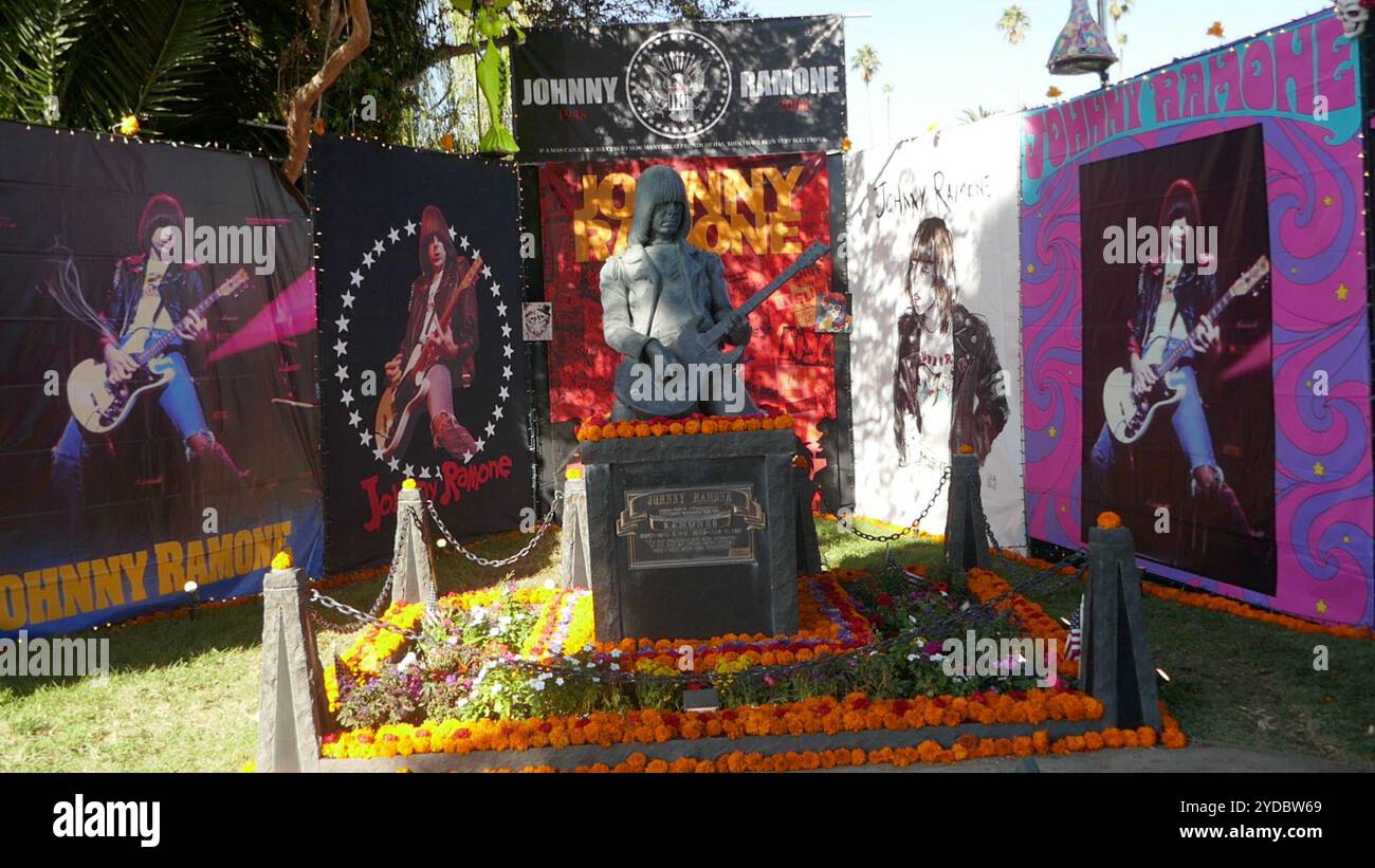 Los Angeles, California USA 25th October 2024 Musician Johnny Ramone ...
