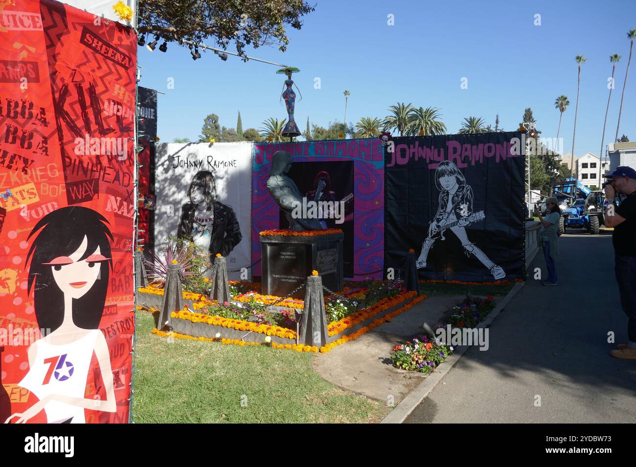 Los Angeles, California USA 25th October 2024 Musician Johnny Ramone ...