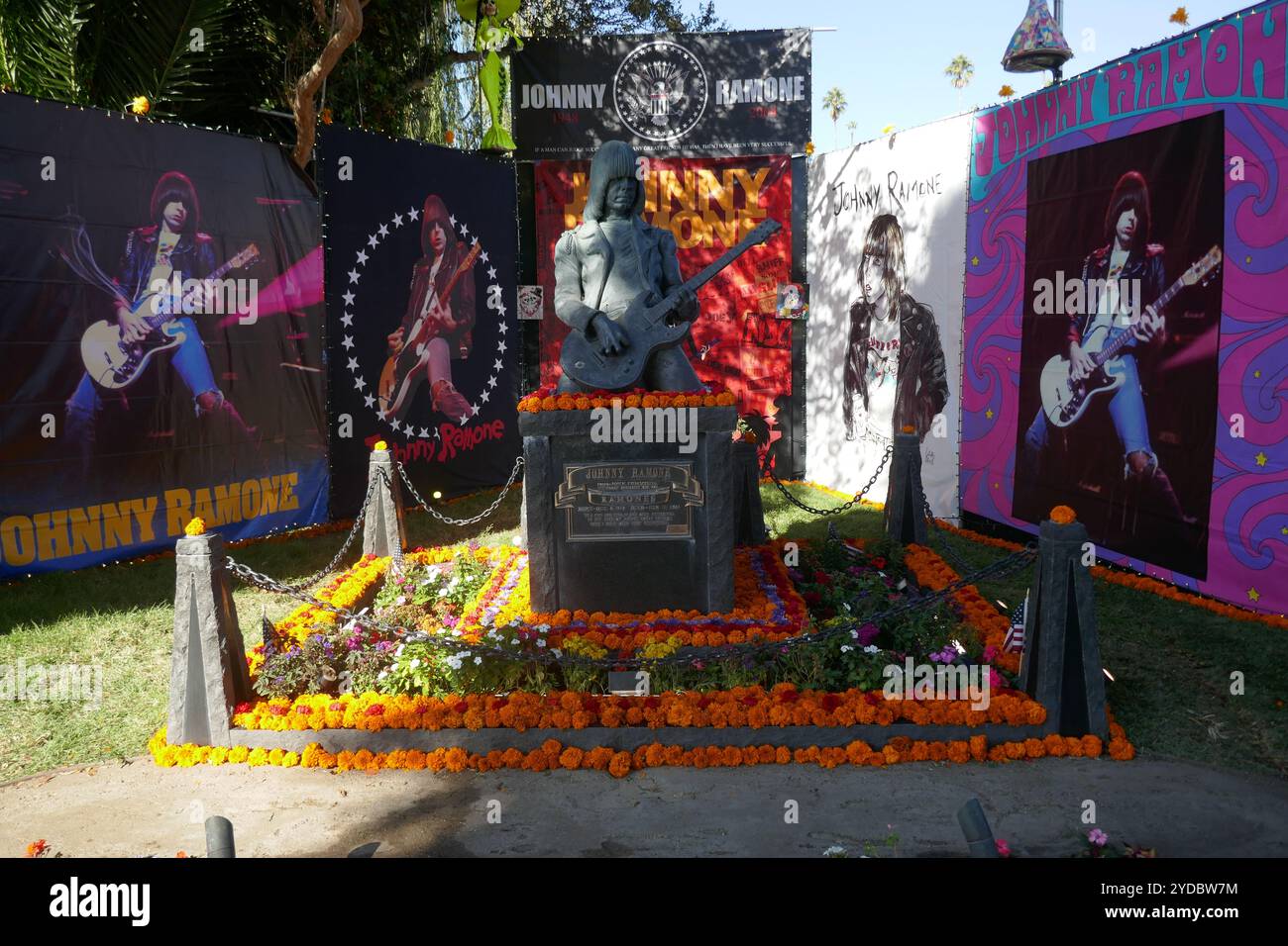 Los Angeles, California USA 25th October 2024 Musician Johnny Ramone ...