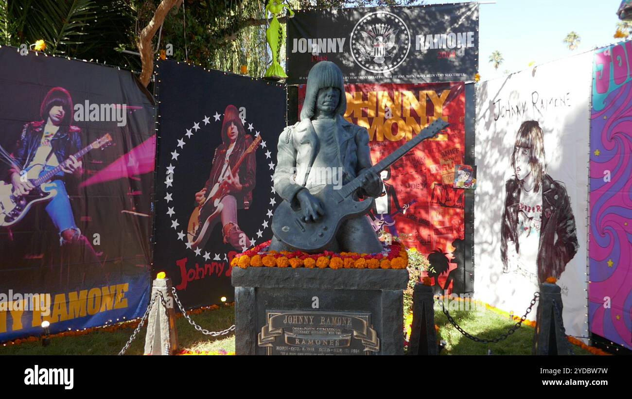 Los Angeles, California USA 25th October 2024 Musician Johnny Ramone ...