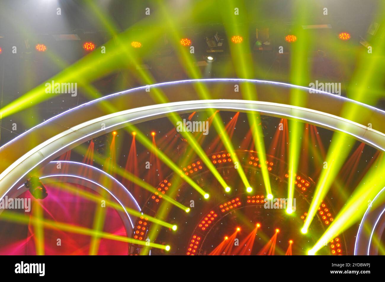 Stage lighting effect in the dark, close-up pictures Stock Photo - Alamy