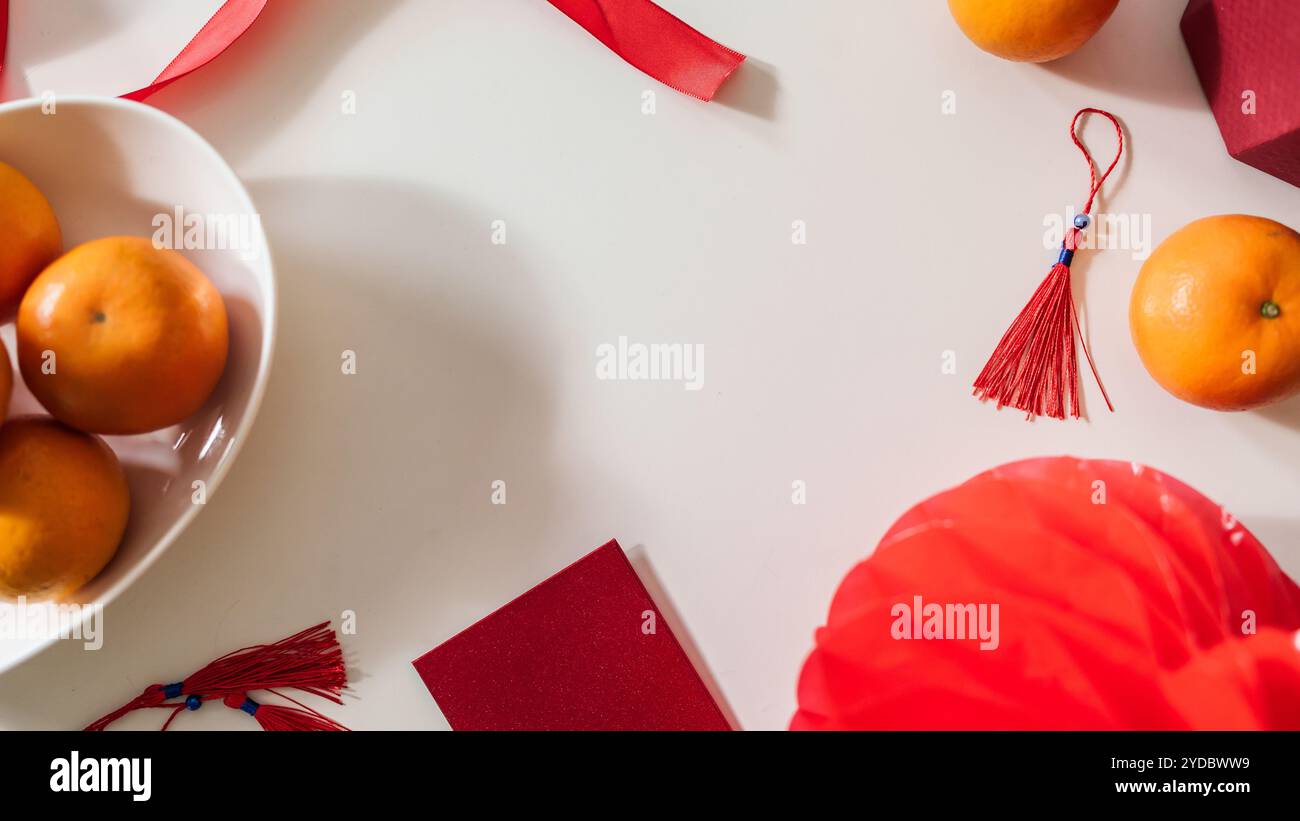 Background of thankful present Lunar New Year. Chinese traditional ...