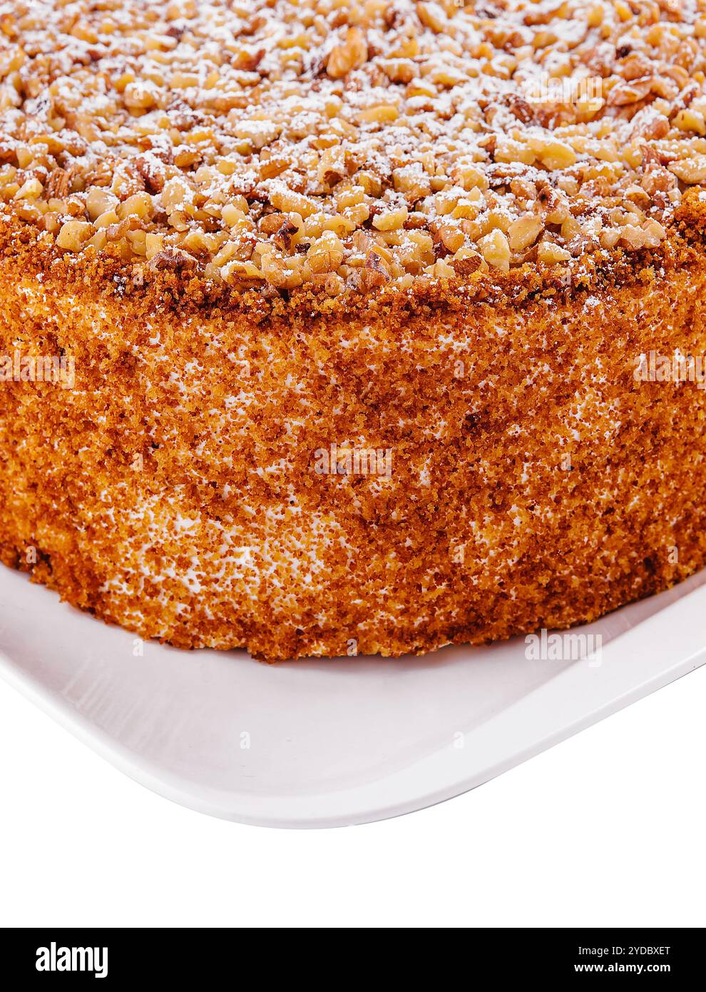 Traditional homemade honey cake hi-res stock photography and images - Alamy