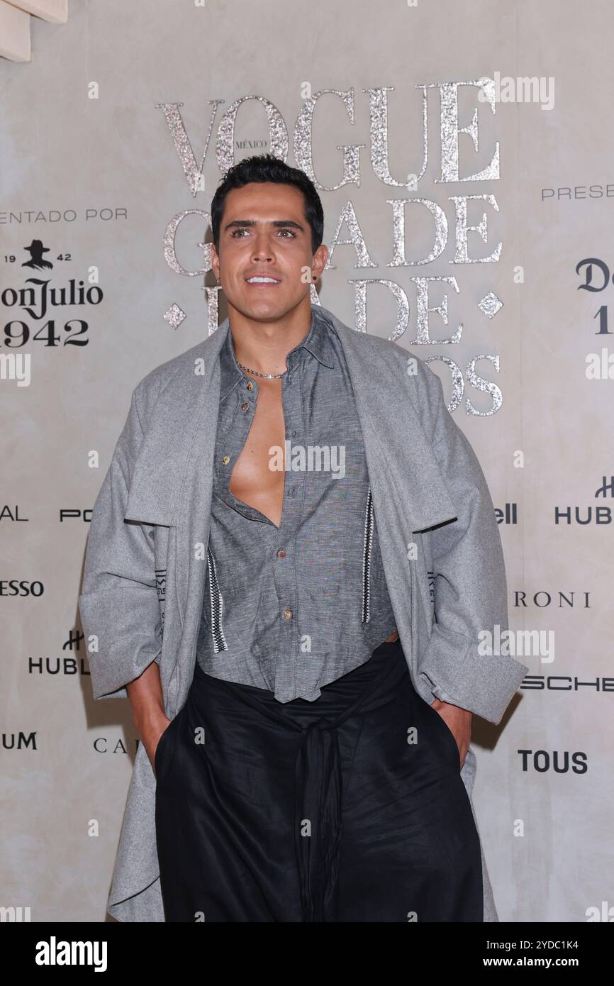 Mexico City, Mexico. 24th Oct, 2024. Mario Moran attends the red carpet ...
