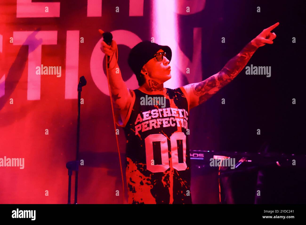 Aesthetic Perfection In Concert in Mexico City Daniel Graves vocalist ...