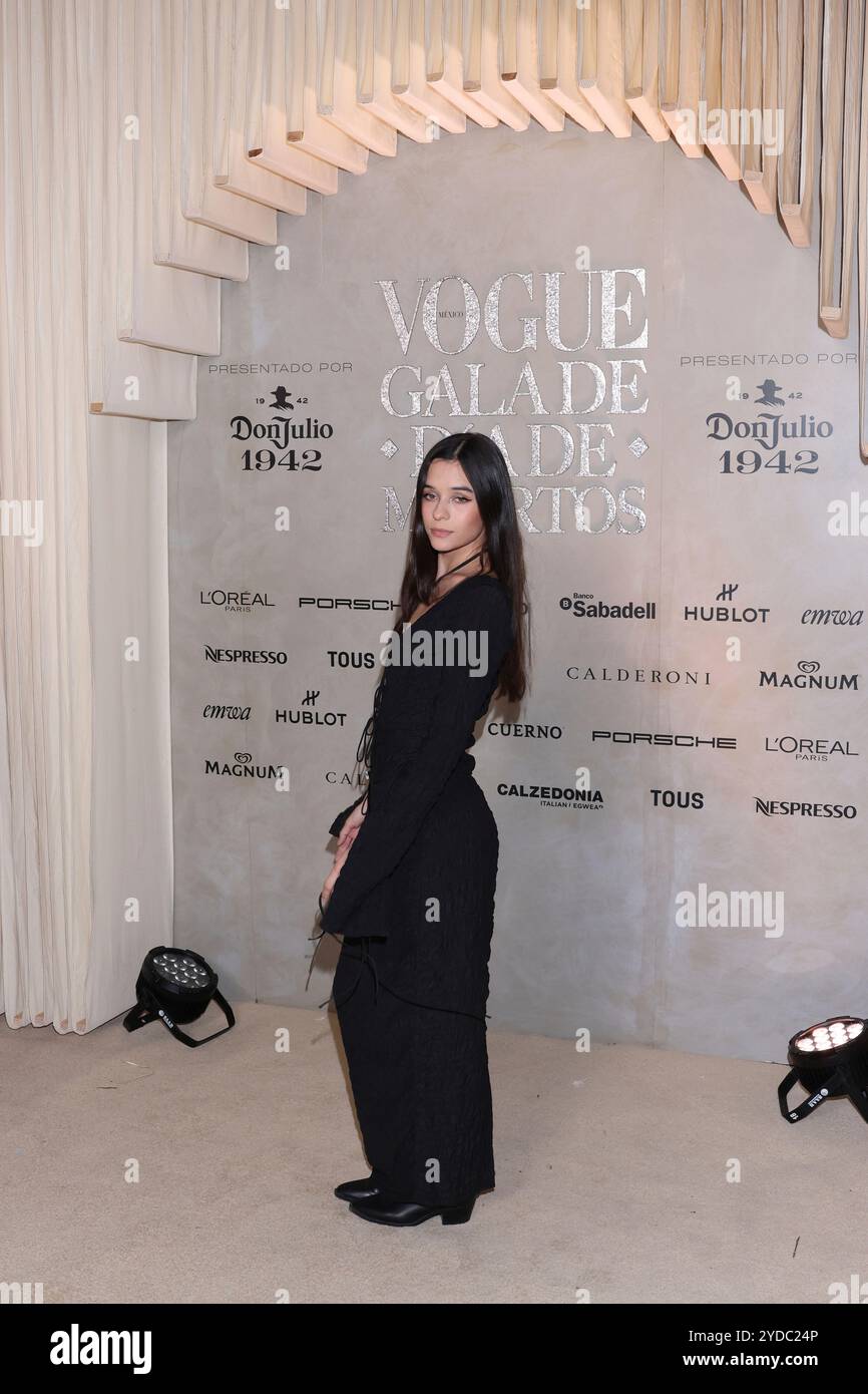 Mexico City, Mexico. 24th Oct, 2024. Valeria Santaella Sendel attends ...