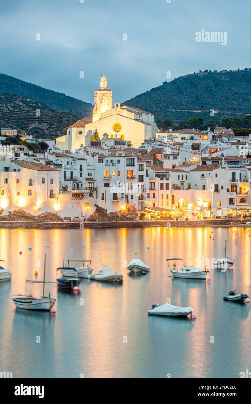 Cadaques spain costa brava spanish fishing village hi-res stock ...