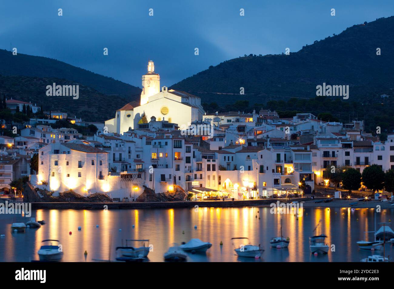 Cadaques spain costa brava spanish fishing village hi-res stock ...