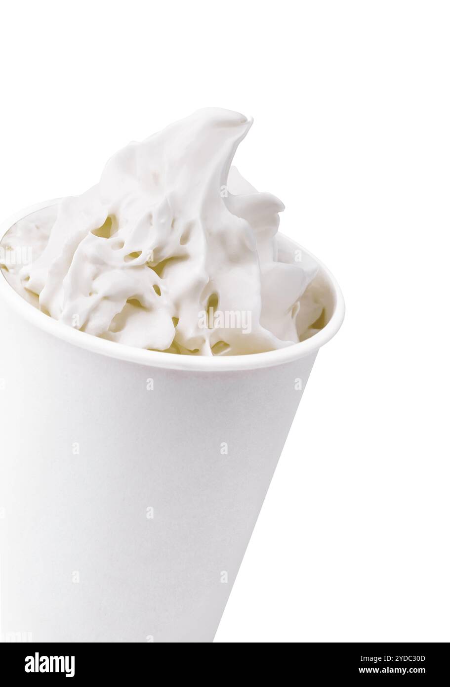 Chocolate coffee milkshake whipped Cut Out Stock Images & Pictures - Alamy