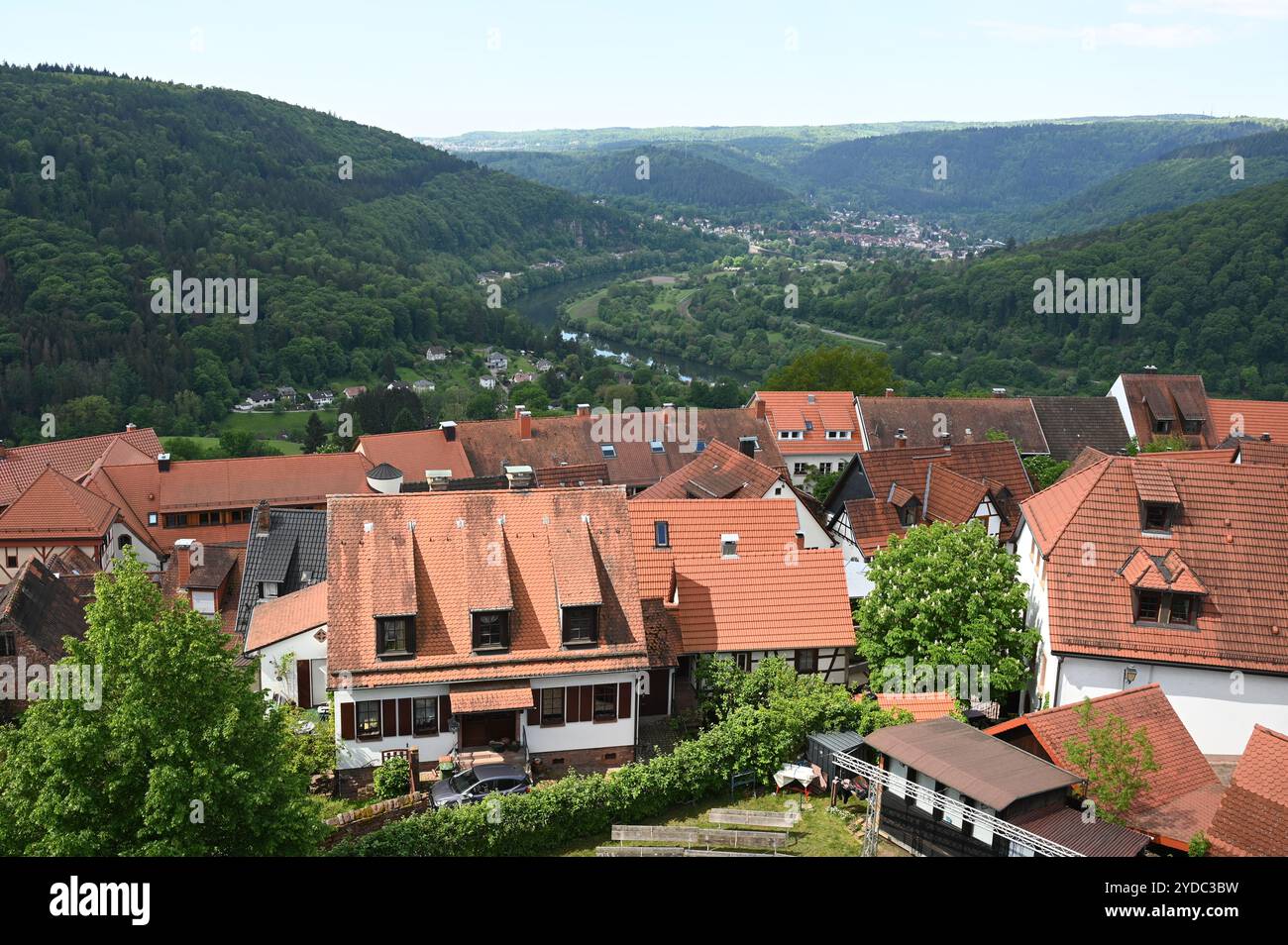 Dilsberg mountain fortress Stock Photo - Alamy