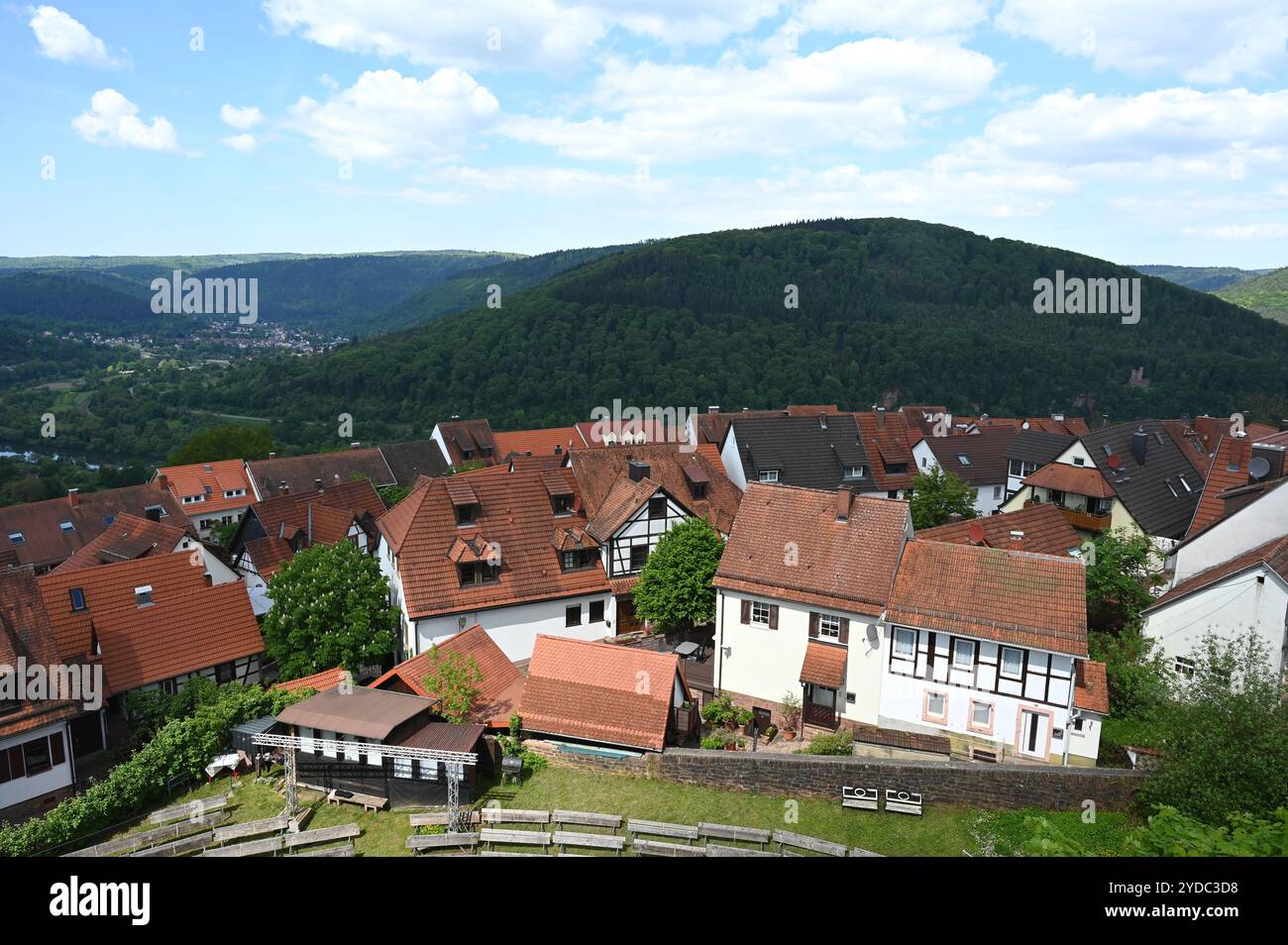 Dilsberg mountain fortress Stock Photo - Alamy