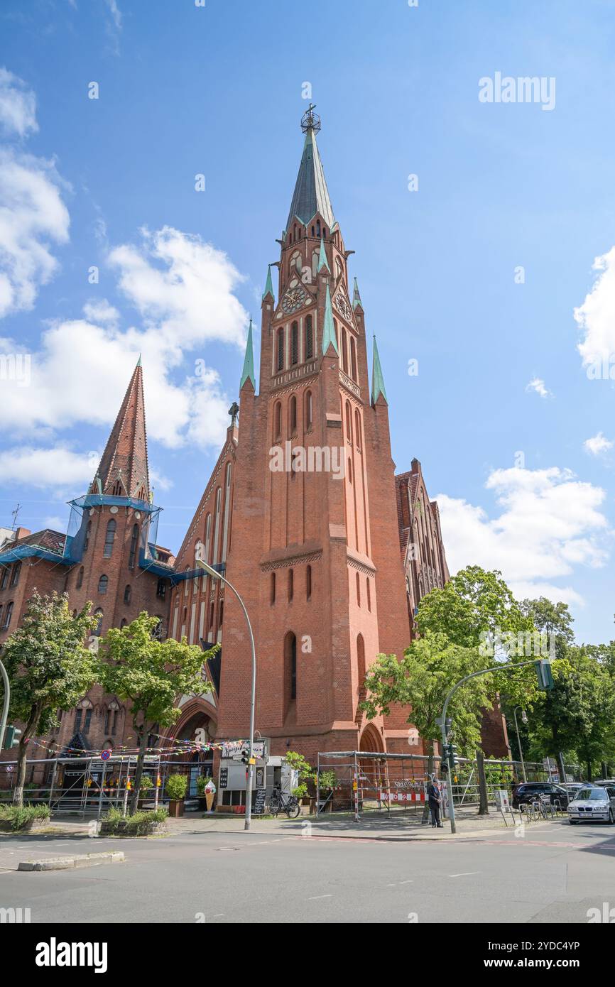 Stephanuskirche, Prinzenallee, Gesundbrunnen, Mitte, Berlin ...