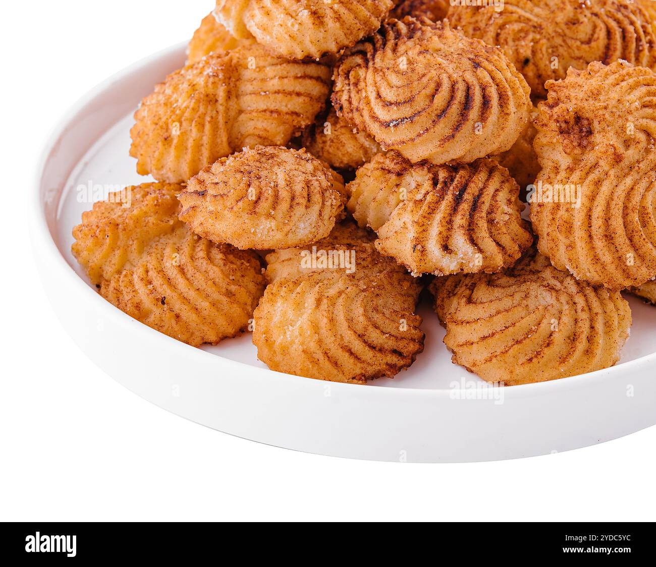 Delicious cookies with a sprinkle of cinnamon Stock Photo - Alamy
