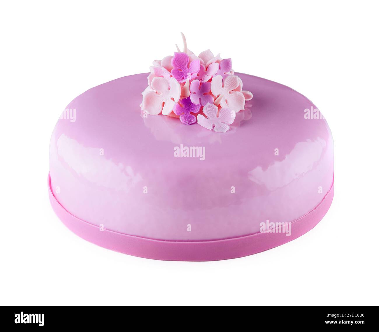 White cream pink flowers Cut Out Stock Images & Pictures - Alamy