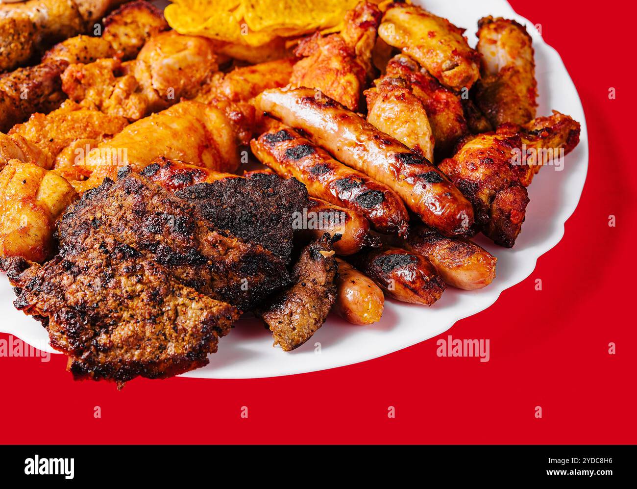 Close up barbecue cooked outdoor hi-res stock photography and images ...