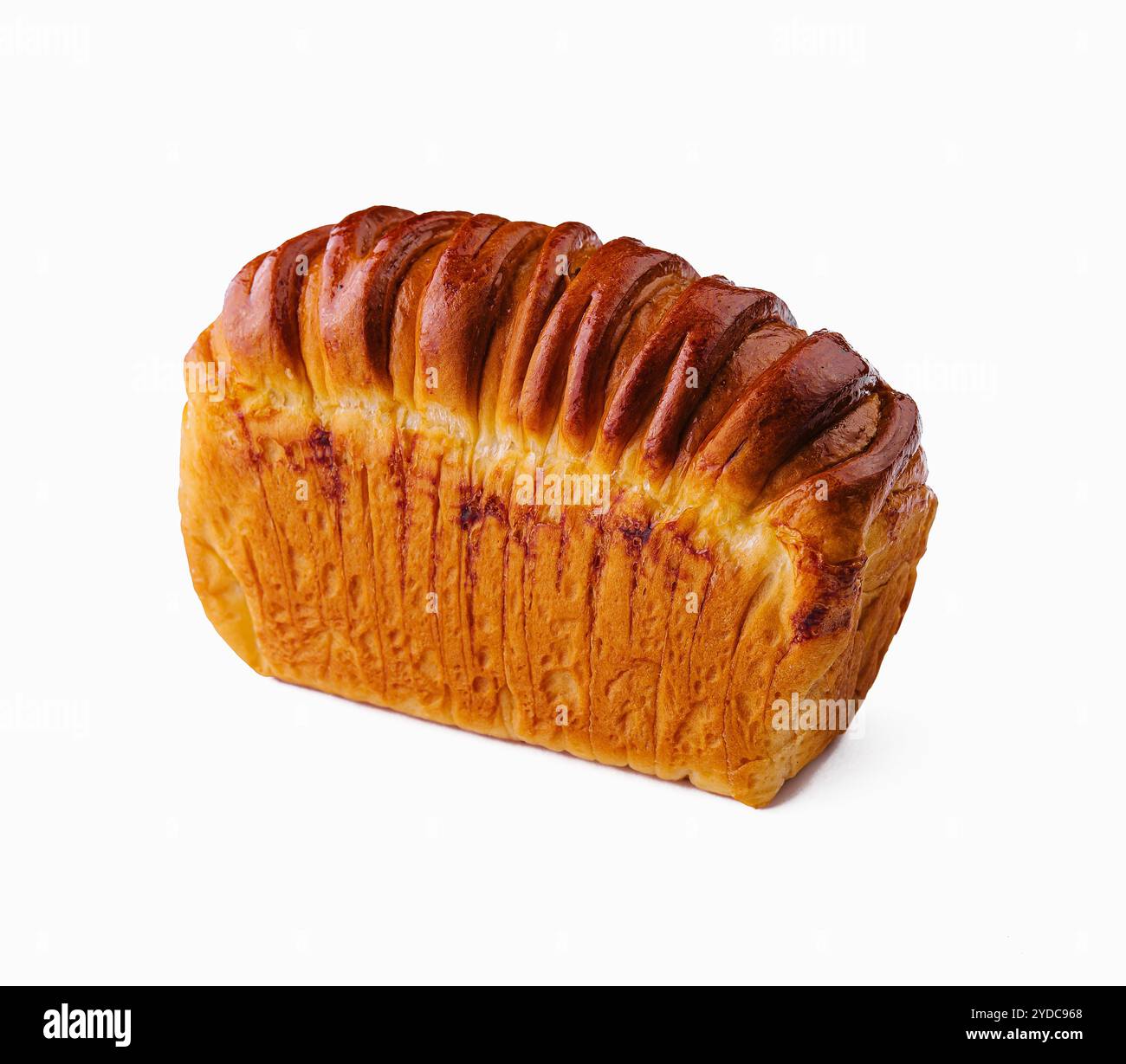 Fresh baking bread loaf bread tin Stock Photo - Alamy