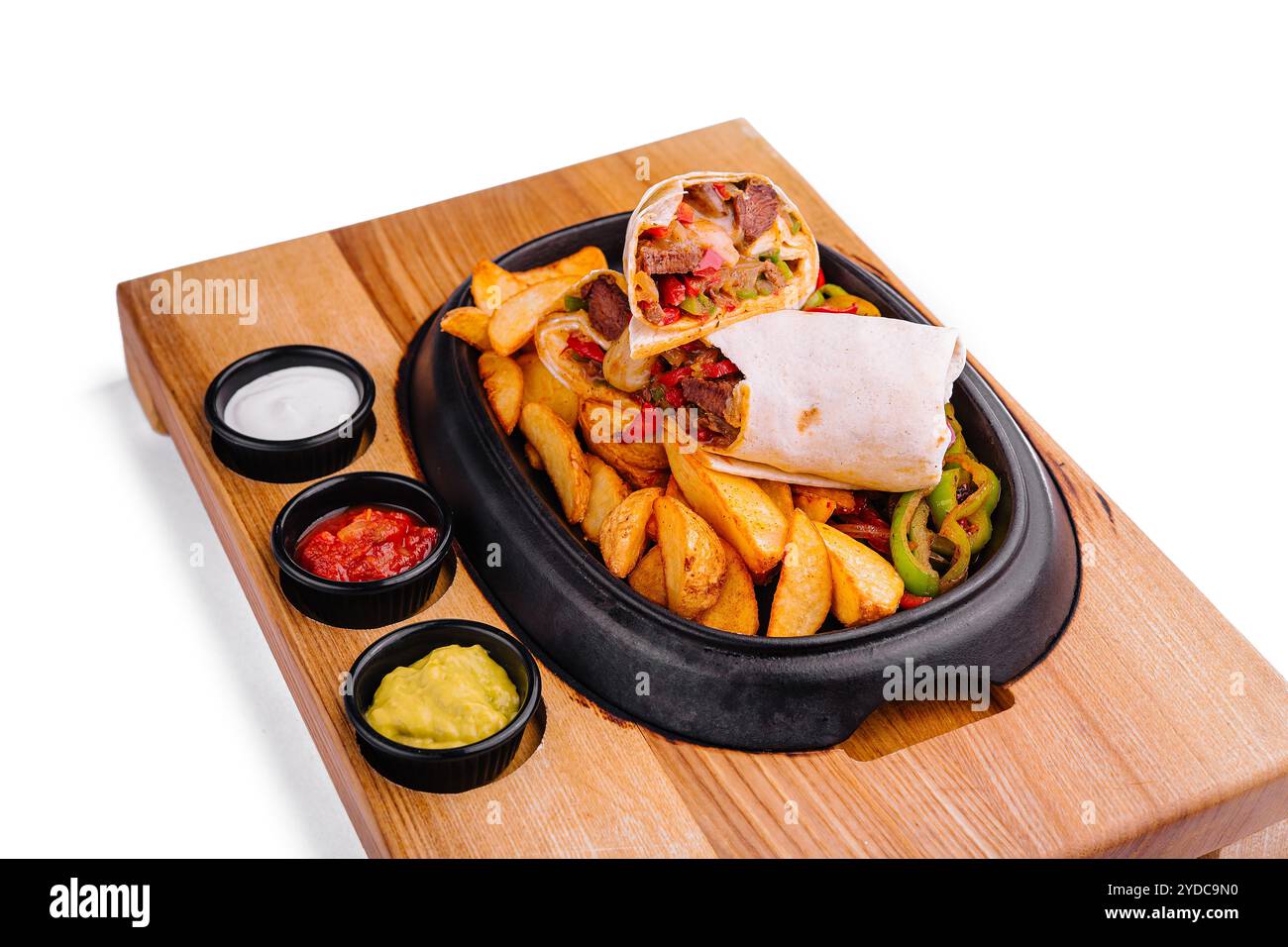 Fries with wrap hi-res stock photography and images - Alamy