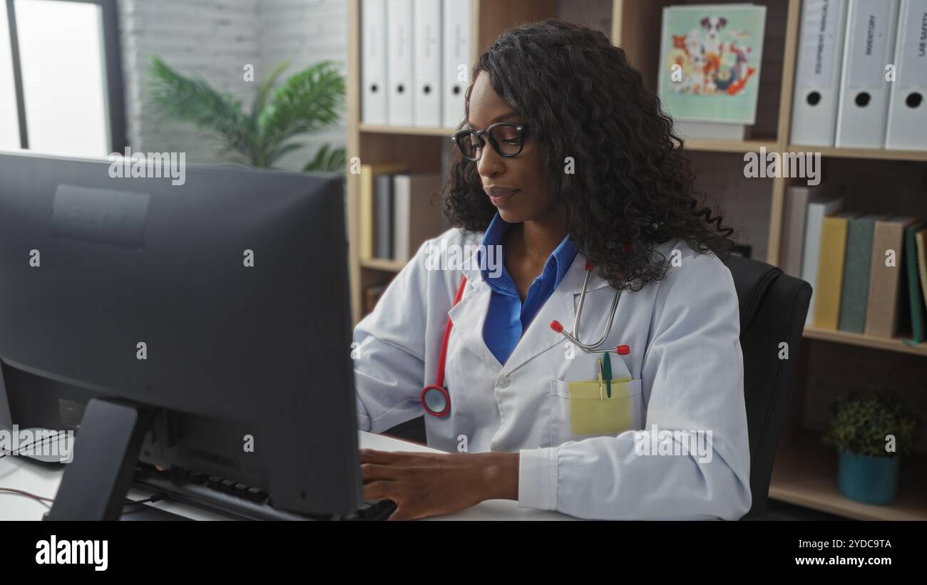 Doctor reading medical charts hi-res stock photography and images - Alamy