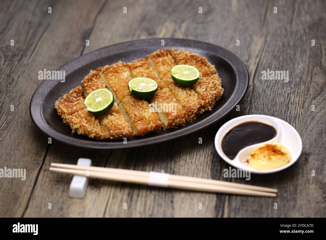 fish ground meat cutlet, Japanese cuisine Stock Photo - Alamy