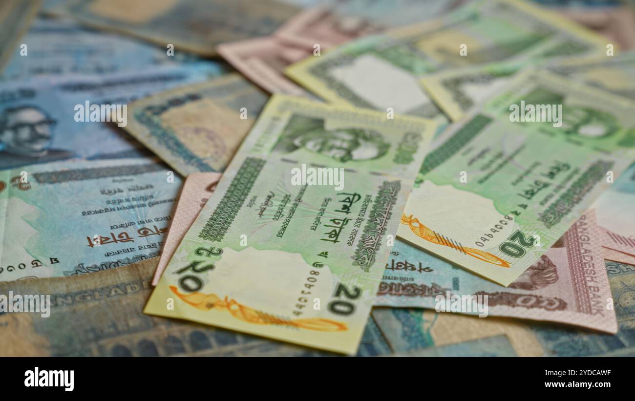 Bangladesh taka bank notes hi-res stock photography and images - Alamy