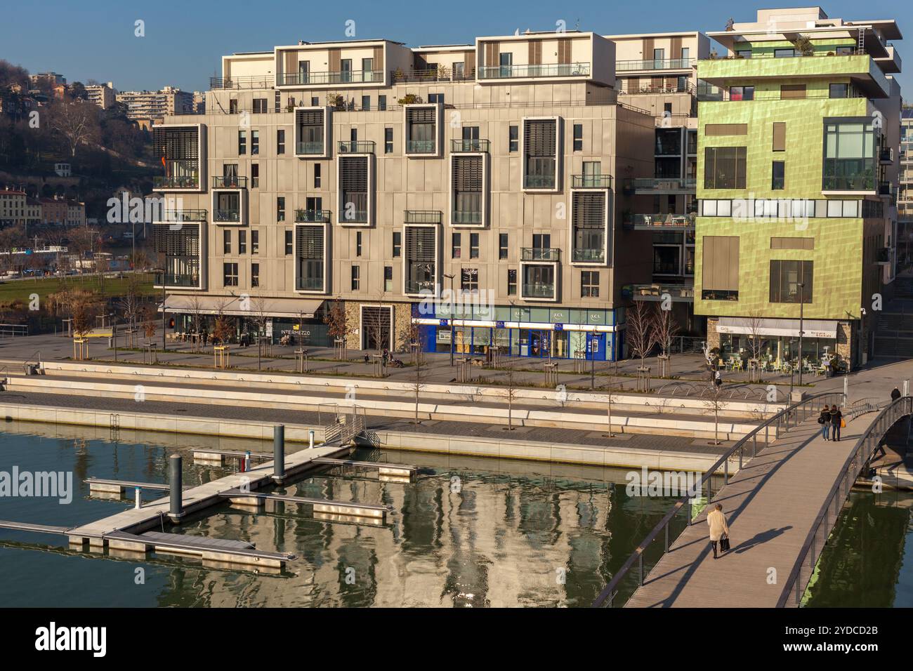 The Confluence District in Lyon, France Stock Photo - Alamy