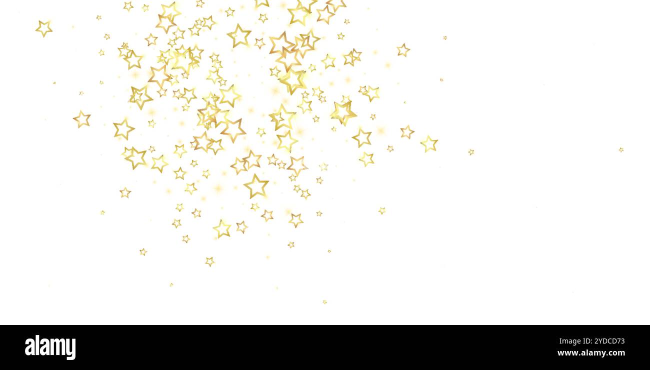 Christmas stars vector overlay. Magic stars luxury sparkling confetti ...