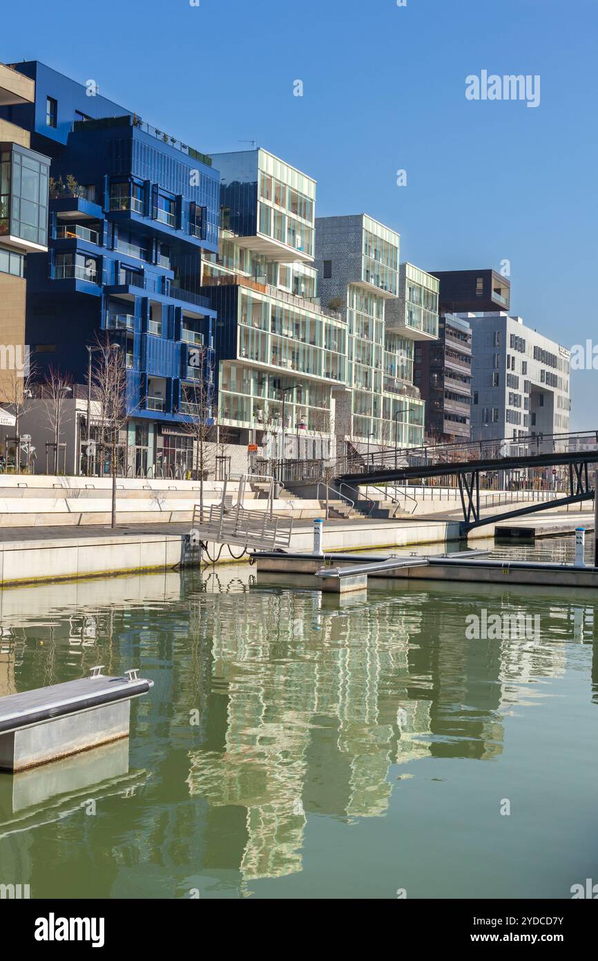 The Confluence District in Lyon, France Stock Photo - Alamy