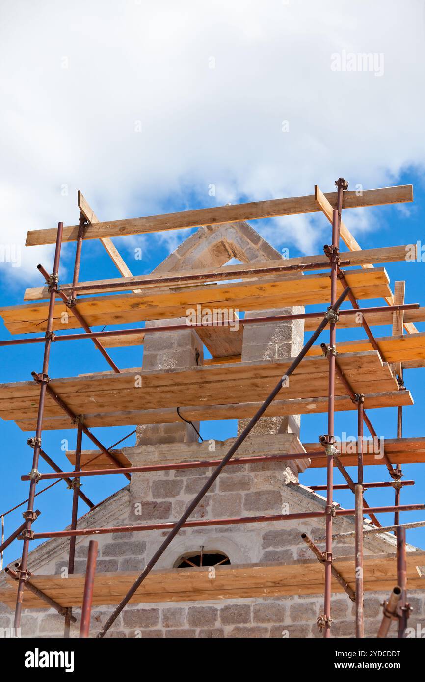 Scaffolding tower ladder hi-res stock photography and images - Alamy
