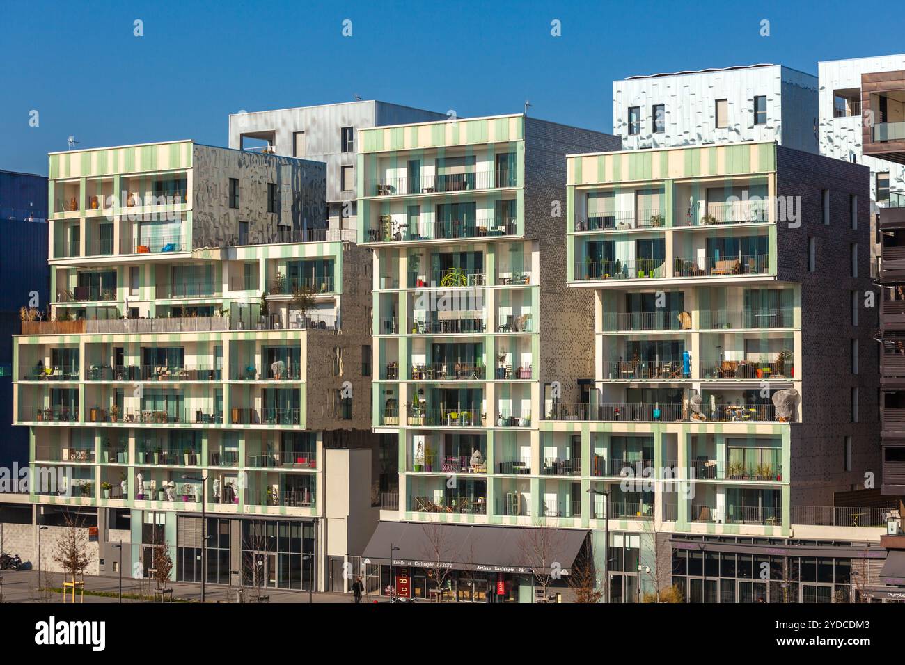 The Confluence District in Lyon, France Stock Photo - Alamy