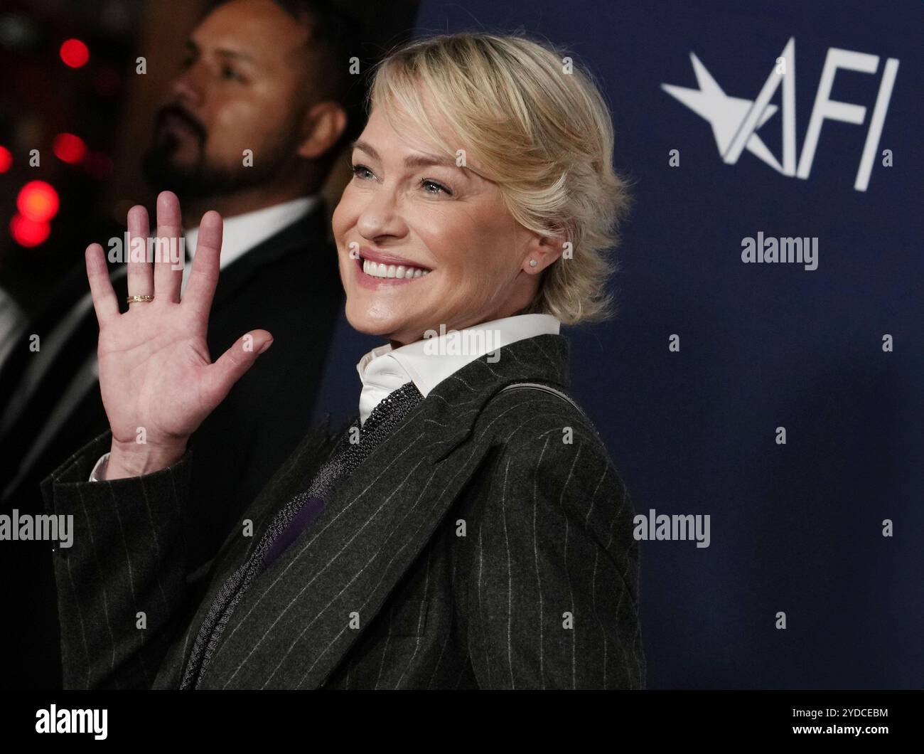 Los Angeles, USA. 25th Oct, 2024. Robin Wright arrives at the AFI FEST ...