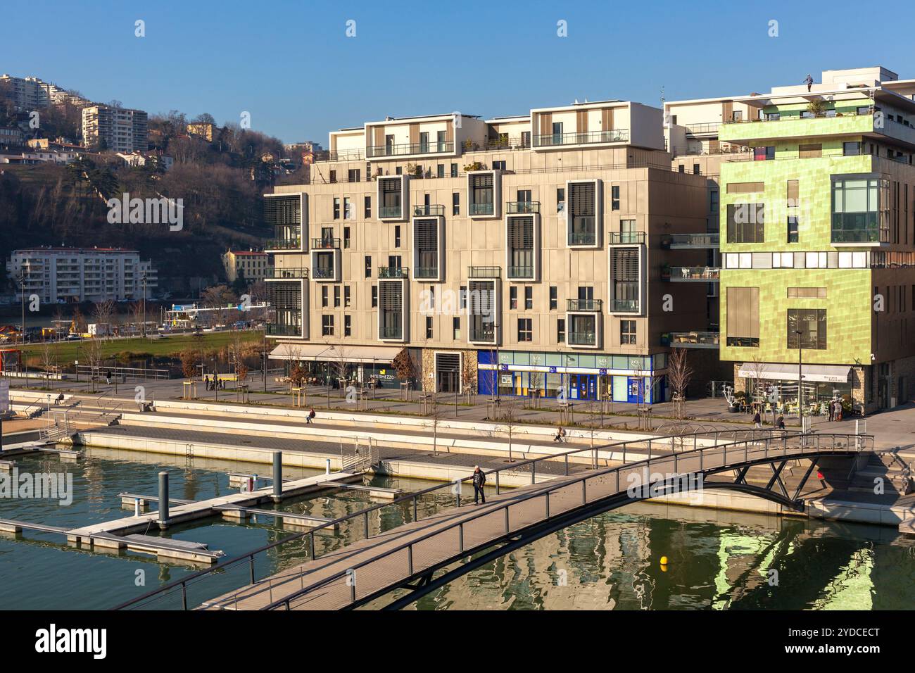 The Confluence District in Lyon, France Stock Photo - Alamy