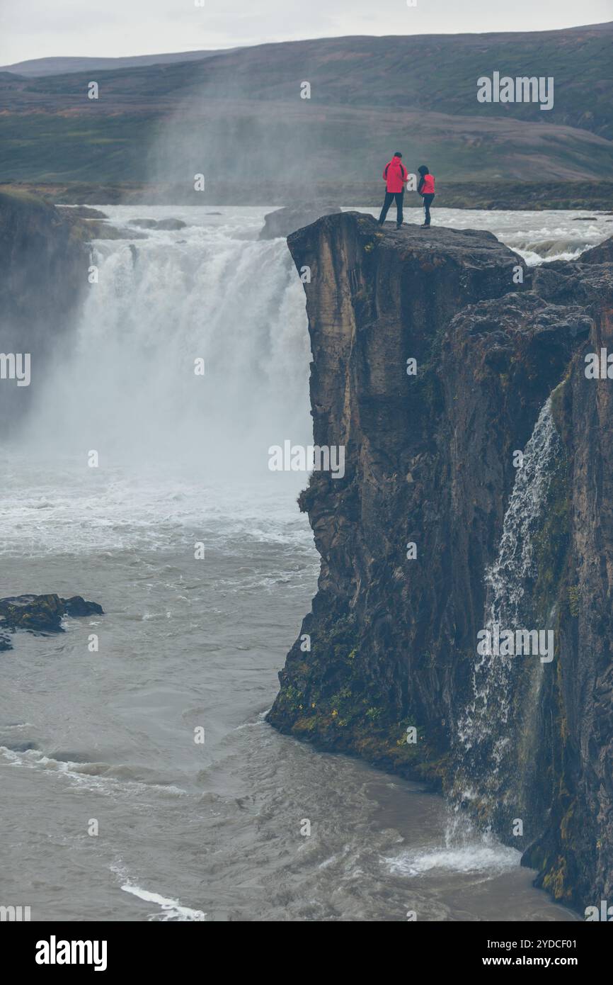 Godafoss famous waterfall in iceland hi-res stock photography and ...