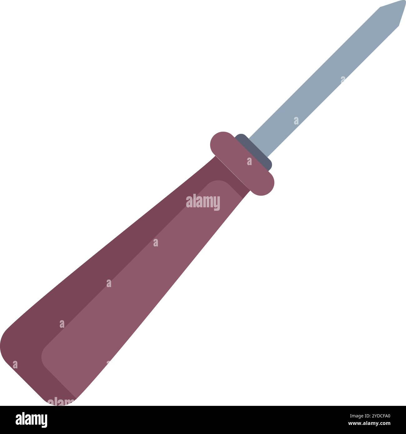 This awl with wooden handle is perfect for piercing holes in leather ...