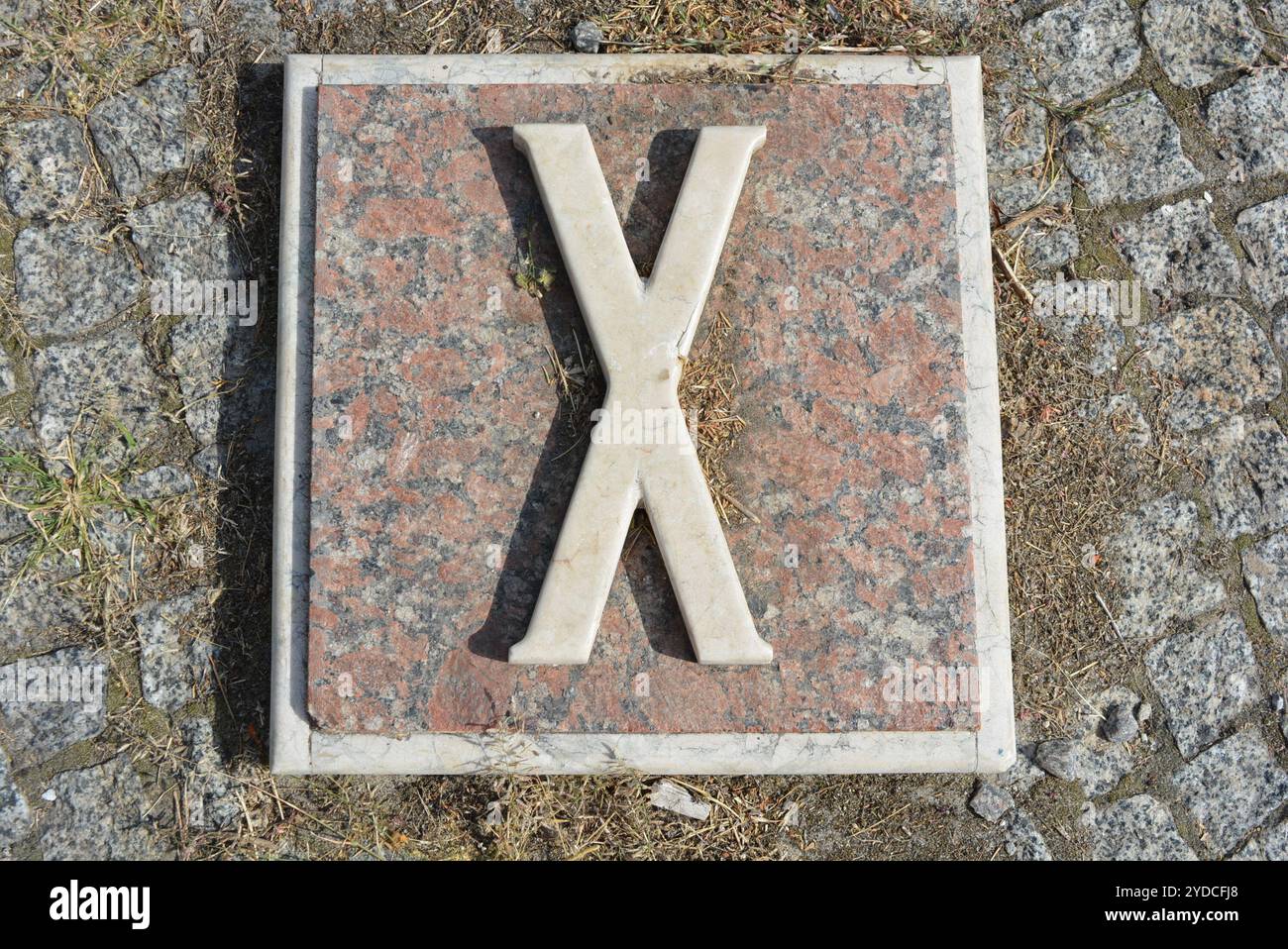 Beautiful 7 and 10 numerals seven and ten of the Roman alphabet made of ...